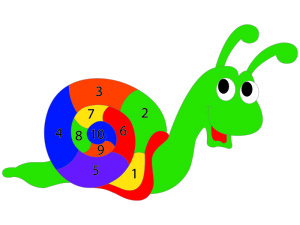 Number Snail 1-10 - Playscape