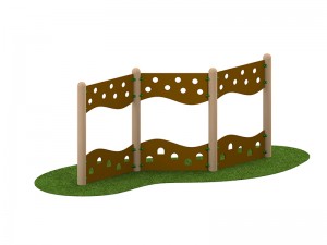 Zig Zag Traverse Wall - Playscape