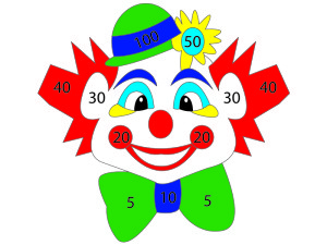 Clown Target - Playscape